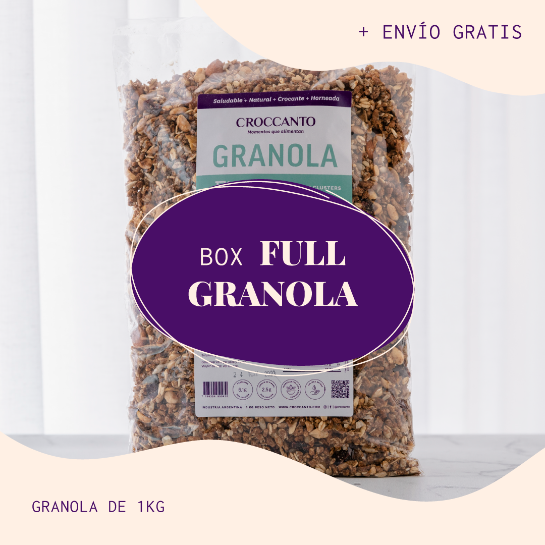 BOX FULL GRANOLA | Croccanto